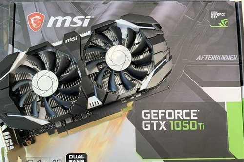 Видеокарта MSI GeForce Gtx1050ti 4gb