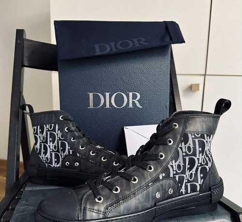 Высокие кеды dior b23