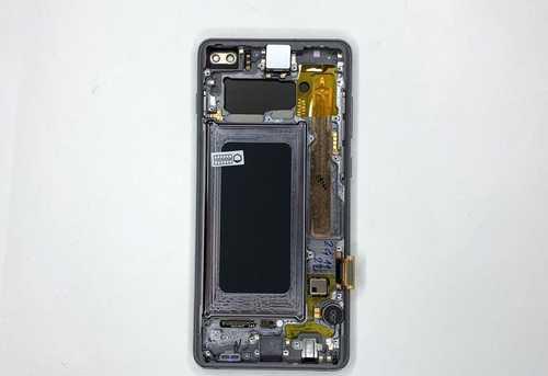 Дисплей Galaxy S10 Plus G975 черный сервисный