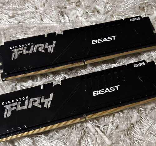 Kingston Fury Beast 32Gb (2x16GB) 5600мгц DDR5