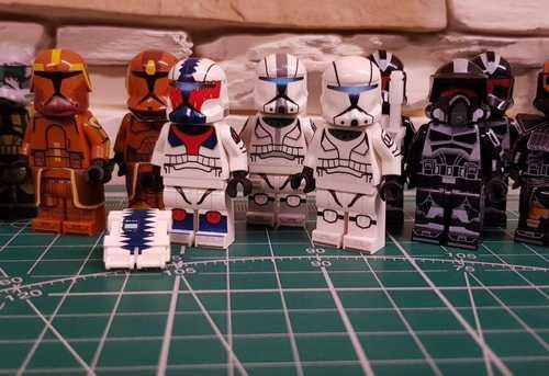 Lego Star Wars custom clones