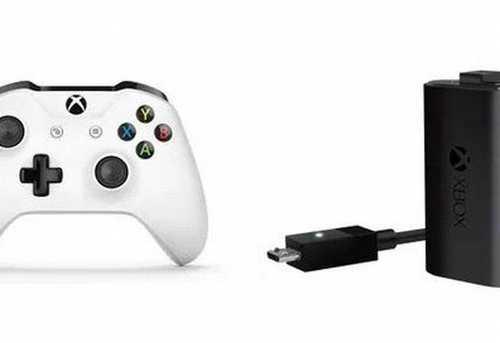 Геймпад Xbox One S X + аккумулятор оригинал