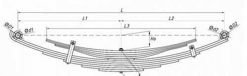 Подрессорник Hyundai HD78