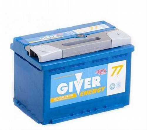 Аккумулятор Giver Energy 77 ач / Доставка
