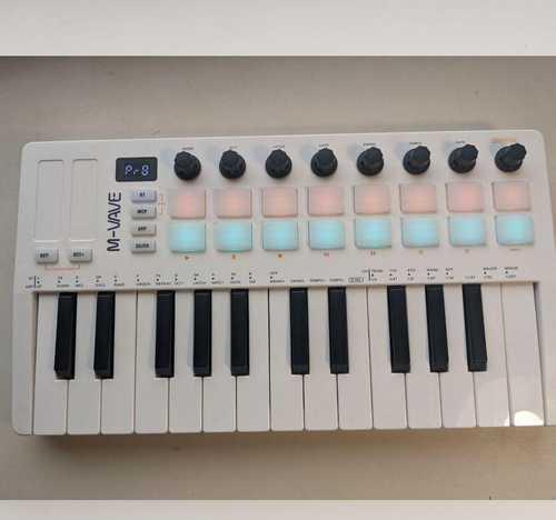 Беспроводная midi-клавиатура M-vave SMK-25 mkii