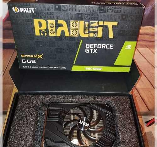 Видеокарта gtx 1660 super 6gb palit