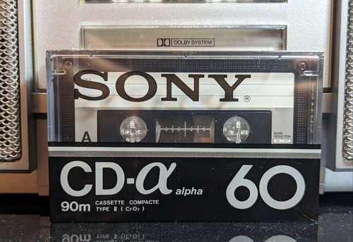 Аудиокассета Sony CD-alpha 60
