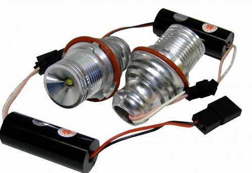 LED в ангельские глазки BMW E39 10w, белый, 2шт