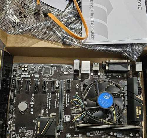 Gigabyte GA-H110-D3A. Комплект с проц. и памятью