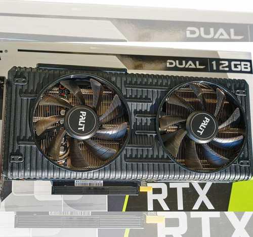 Видеокарта RTX 3060 12гб На Гарантии до 22.12.26