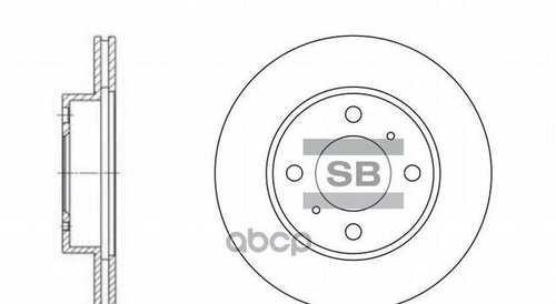 Диск тормозной Sangsin SD4303 SD4303 Sangsin brake