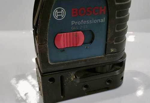Лазерный уровень Bosch GLL 2-15 professional