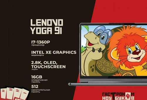 Lenovo Yoga 9i i7-1360P 16GB 2.8k оled TS