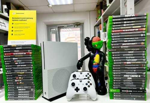 Xbox Obe S + 2 джойстика + 470 игр