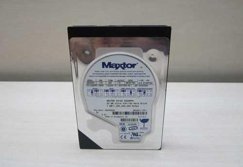 HDD Maxtor 541DX 2B020H1 (20GB) IDE рабочий №53