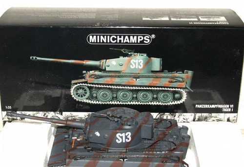 1:35 металл Minichamps T-VI tiger I Russia 1944