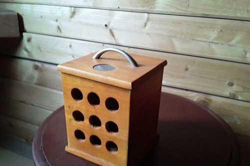 Деревянная коробка для специй