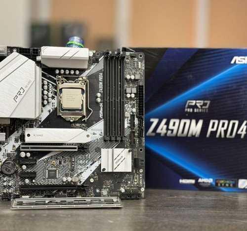 Intel Core i5 10600KF   ASRock Z490M Pro 4