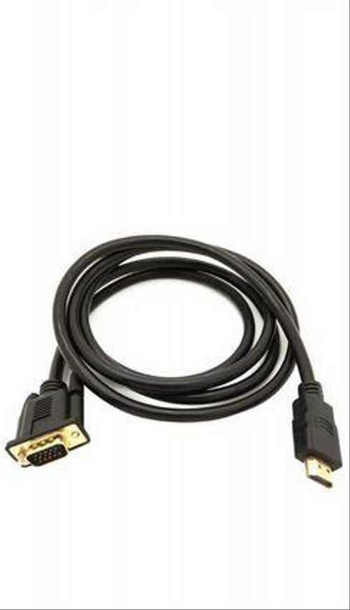 Кабель-переходник hdmi (папа) на VGA (папа) 1.5м