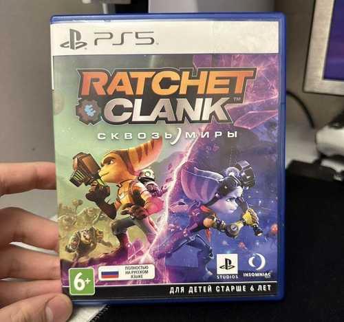 Ratchet and clank сквозь миры ps5