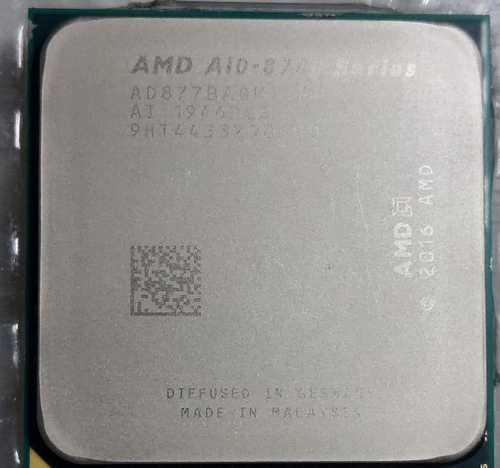 Процессор AMD PRO A10-8770