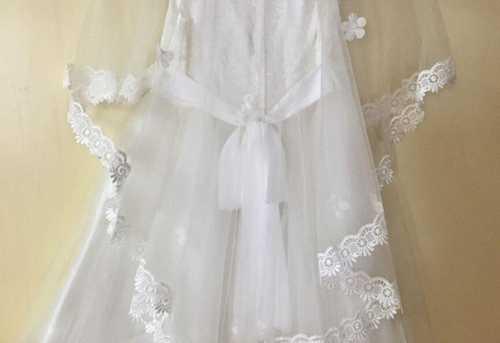 Белоснежное платье снежинки