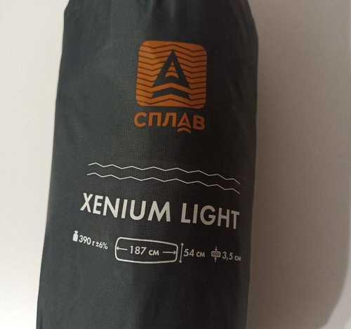 Коврик самонадувающийся Xenium Light Сплав