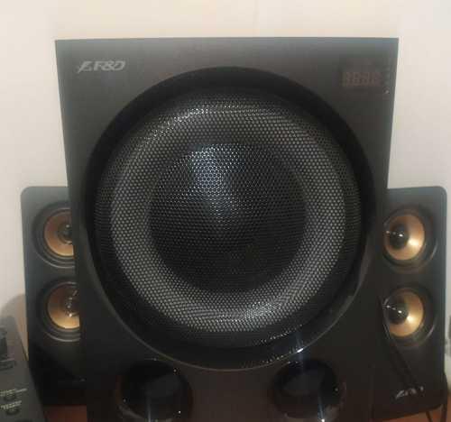 Колонки F&D F770X черный