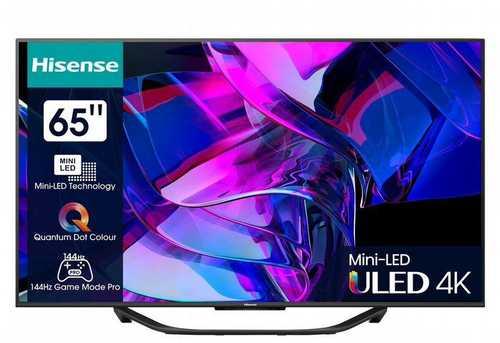 Телевизор hisense 65U7KQ, черный