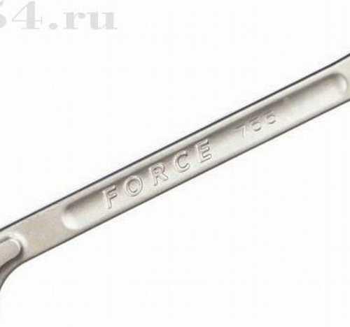 Ключ комбинированный 19мм (длинный) force