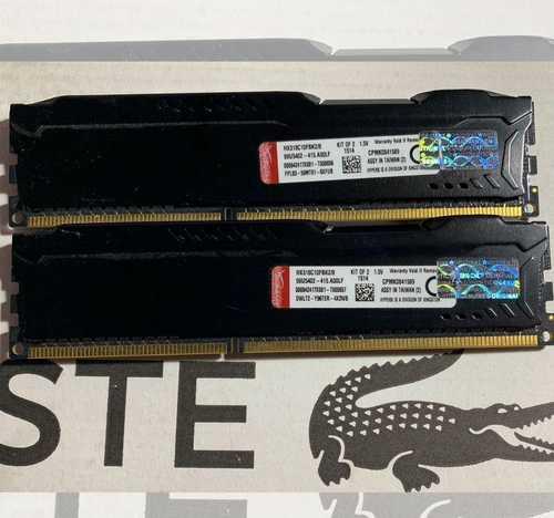 Ddr3 8gb (2*4gb) 1866 Kingston HyperX fury