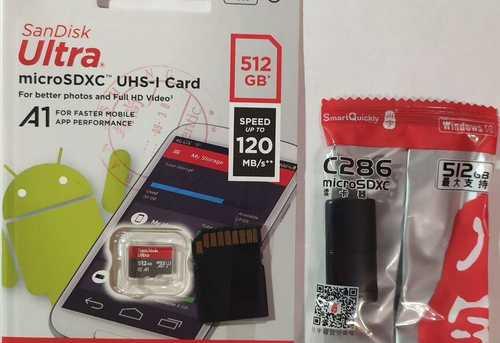 Карта памяти MicroSD SanDisk Ultra 512 Гб