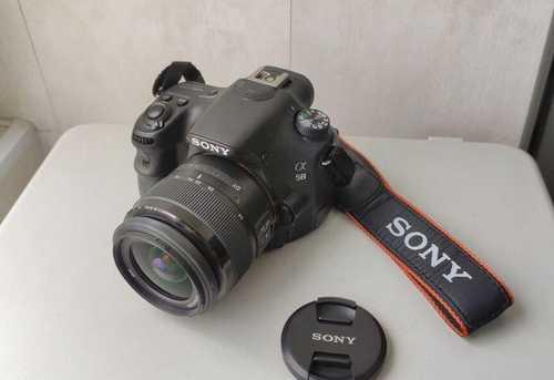 Sony A58 kit 18-55mm SAM II (пробег 9 т)