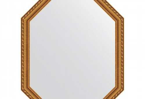 Зеркало Evoform Octagon BY 7060 70x90 золотой акв