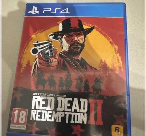 Диски на ps4 red dead redemption 2