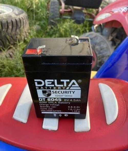 Аккумуляторная батарея delta DT 6045 4.5 Ач