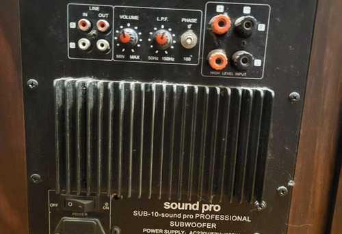 Сабвуфер Sound Pro Sub10