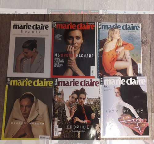 Журналы glamour, marie claire, vogue, Караван