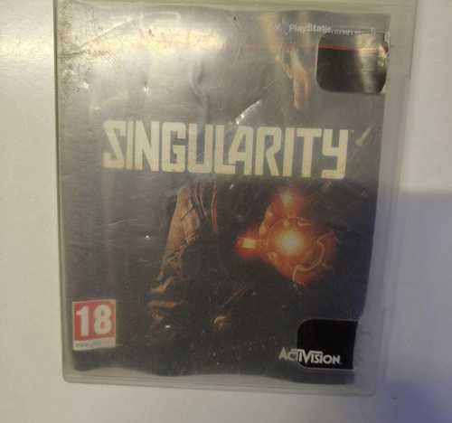 Диск на ps3 Singularity