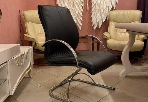 Дизайнерское кресло натуральная кожа
