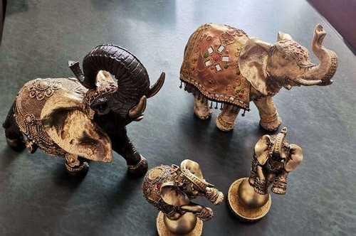 Набор статуэток слонов