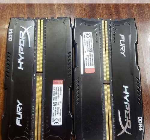 Оперативная память DDR4 32GB 3200MHz Kingston fury