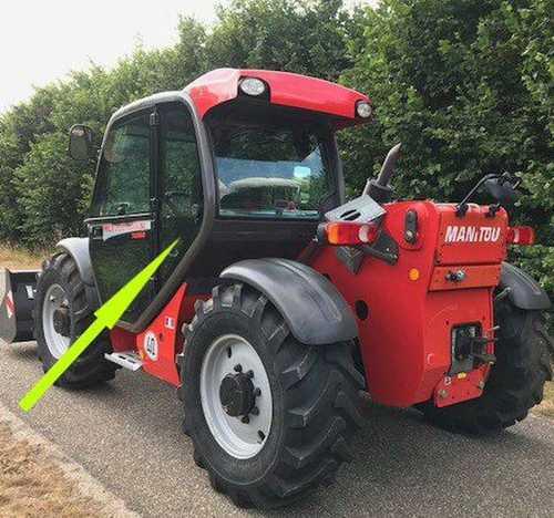 Стекло кузовное левое на Manitou mltx 735 LSV