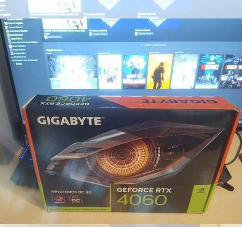 Видеокарта gigabyte RTX 4060 8 GB