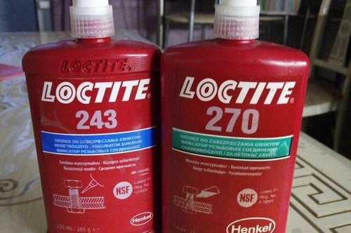 Фиксатор резьбы Loctite 243 и Loctite 270