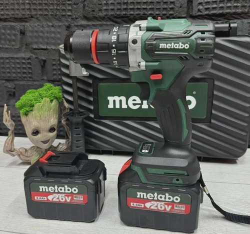 Шуруповерт для ледобура Metabo 26v 9 Mah