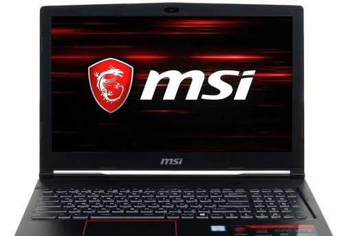 15.6" MSI GE63 Raider RGB, 1256 ГБ, Core i7, RAM 16 ГБ, GeForce GTX 1070 8 ГБ