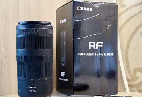 Canon RF 100-400mm F5.6-8 IS USM на гарантии