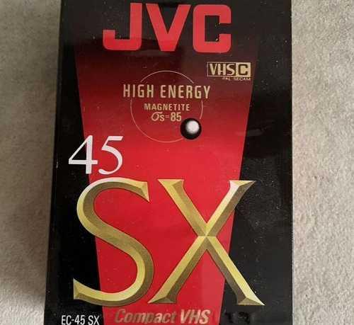 Видеокассета JVC Compact VHS 45 SX