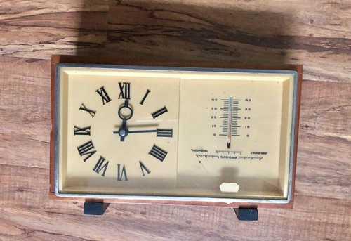 Часы, барометр, термометр СССР. Маяк